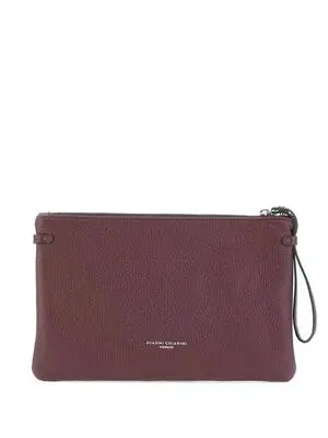 GIANNI CHIARINI Leather Wristlet
