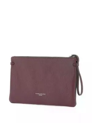GIANNI CHIARINI Leather Wristlet