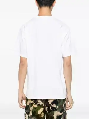A BATHING APE 1st Camo College T-shirt - White