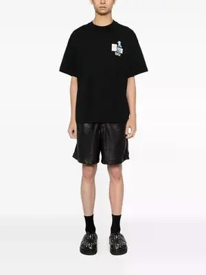 MUSIUM DIV. Stamps Motif T-shirt
