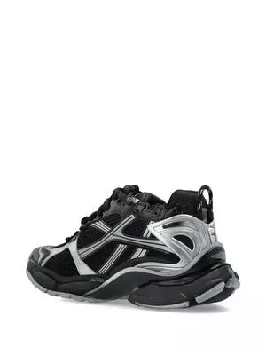 Balenciaga Panelled Sneakers - Black