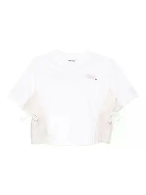 MUSIUM DIV. Patchwork T-shirt - White