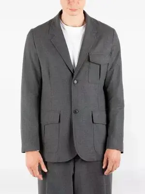 SOCIETE ANONYME Patch-pocket Two-button Blazer