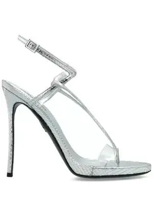 Dsquared2 Silver Tone Sandals For Women