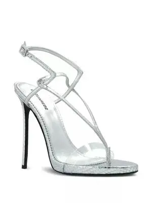 Dsquared2 140mm Leather Heeled Sandals