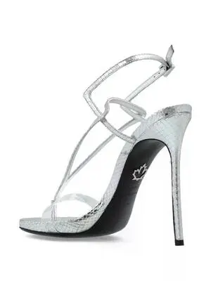 Dsquared2 140mm Leather Heeled Sandals