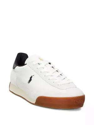 Polo Ralph Lauren Hester Leather-panel Trainers