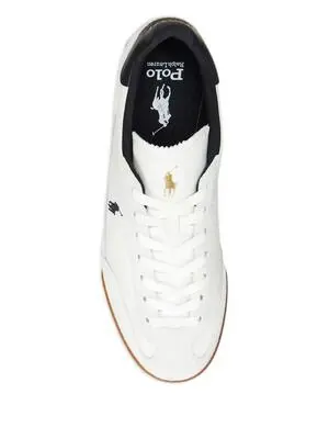 Polo Ralph Lauren Hester Leather-panel Trainers