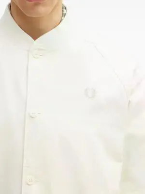 Fred Perry Logo-embroidered Shirt Jacket