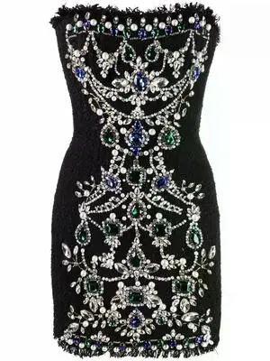 Balmain Sweetheart Cocktail Dresses