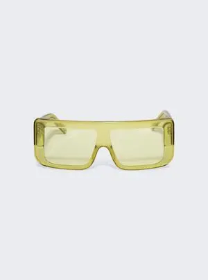Rick Owens Concordians Documenta Sunglasses - Yellow