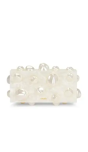 Cult Gaia Orbs Clutch - Ivory