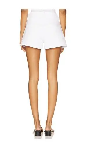 Good American Good 90s Denim Shorts - White001