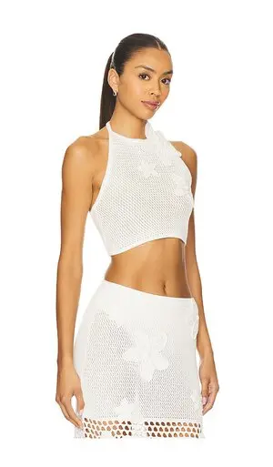 Devon Windsor Rammy Crochet Top