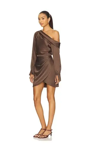 Simkhai Cameron Mini Dress - Cocoa