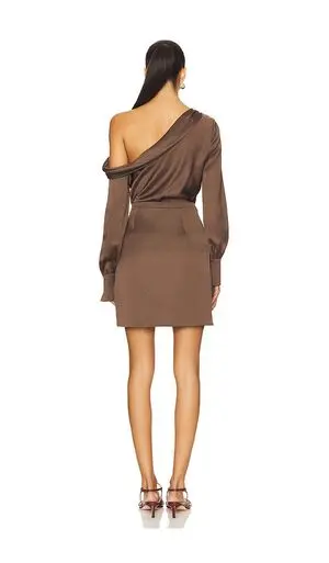 Simkhai Cameron Mini Dress - Cocoa