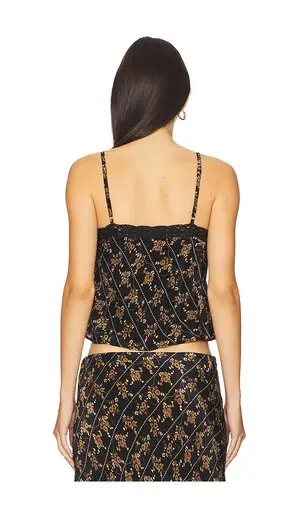 Free People Bali Margot Top With Lace Trim
