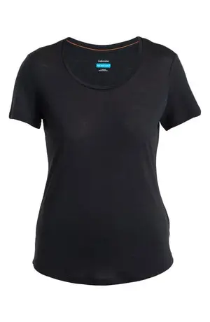 Icebreaker Lyocell & Merino Blend 125 Cool-lite Sphere T-shirt - Black