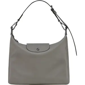 Longchamp Le Pliage Xtra Leather Hobo Bag - Turtledove