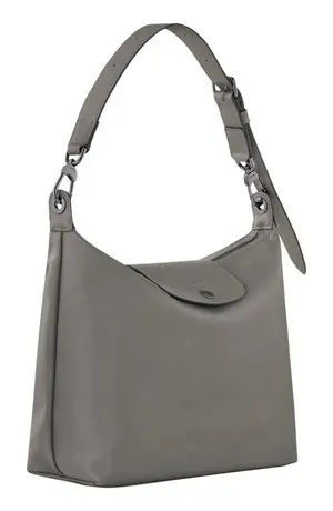 Longchamp Le Pliage Xtra Leather Hobo Bag - Turtledove