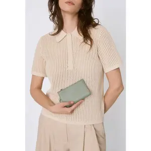 THE SAK Encino Leather Card Wallet Meadow