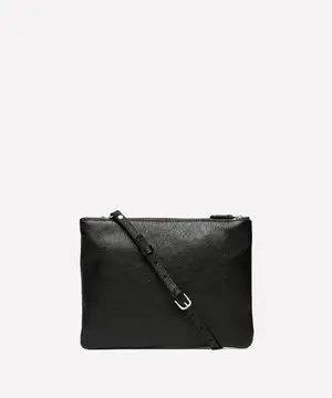Ghurka Match No. 229 Handbag - Vintage Black Leather