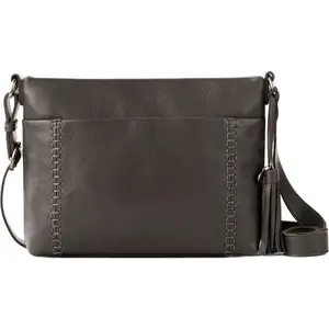 THE SAK Melrose Leather Crossbody Bag - Slate