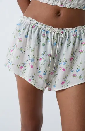ETAM Floral Tap Shorts