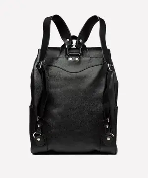 Ghurka Blazer No. 278 Backpack - Vintage Black Leather