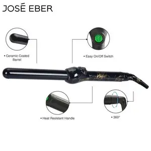 JOSE EBER Clipless Curling Iron 1" Marble