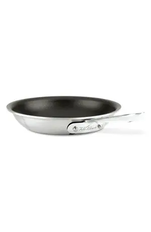 ALL-CLAD D5 Brushed Pro Nonstick 8-inch Fry Pan - Silver