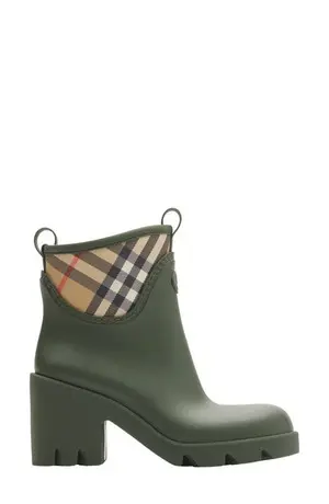 Checked Boots For Women