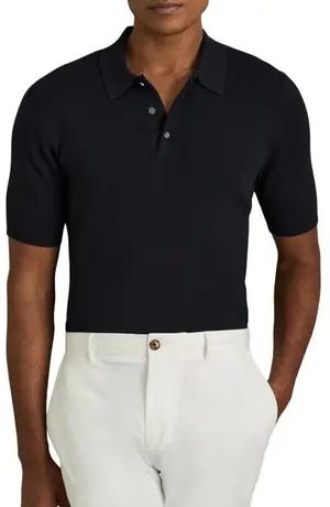 Reiss Spread Collar Polos For Men