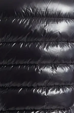 Moncler Tibb Water Repellent Down Puffer Vest - Black/black