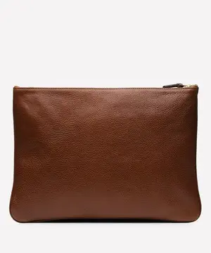 Ghurka Pouch Iii No. 65 - Vintage Chestnut Leather