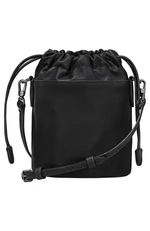 Longchamp Le Pliage Xtra Extra Small Leather Bucket Bag - Black