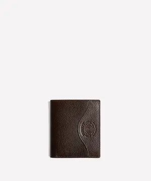 Ghurka Compact Wallet No. 397 Vintage Walnut Leather