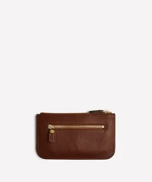 Ghurka Cache No. 163 Travel Pouch - Vintage Chestnut Leather