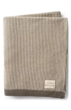 DOMANI HOME Bira Throw Blanket - Brown