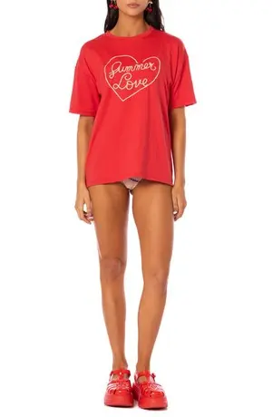MAAJI Graphic Cover-up T-shirt