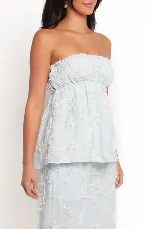 PETAL & PUP Strapless Top