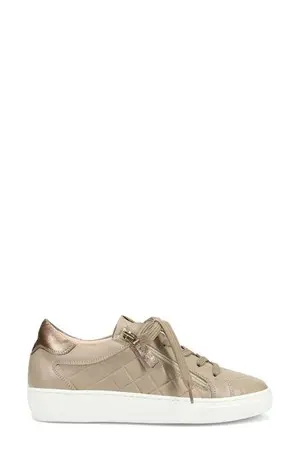 Ron White Olivya Quilted Sneaker - Fawn