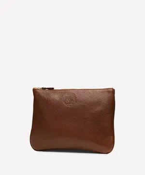 Ghurka Pouch Ii No. 64 - Vintage Chestnut Leather
