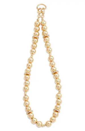 Baublebar Pisa Pavé Beaded Phone Wrist Strap - Clear