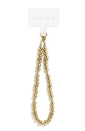 Baublebar Pisa Pavé Beaded Phone Wrist Strap - Clear