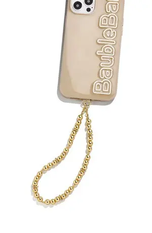Baublebar Pisa Pavé Beaded Phone Wrist Strap - Clear