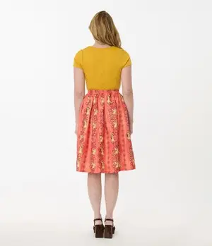 Unique Vintage Swing Skirt