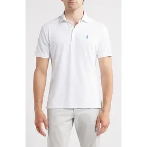 Johnnie-o Stevie Performance Polo - White