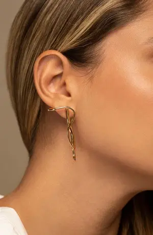 PIERETTI Calanta Hoop Earrings