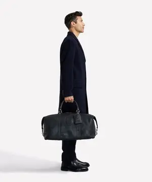 Ghurka Cavalier Ii No. 97 Duffle - Vintage Black Leather